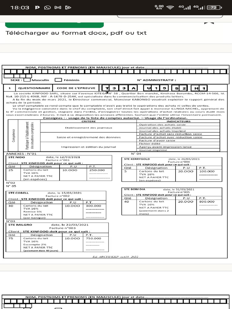 PDF Comptabilité | PDF