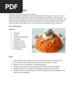 TASK 2 Part A Words To Describe Food Sensory Evaluation | PDF