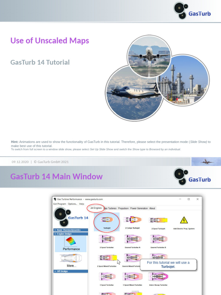 GasTurb 14 Unscaled Maps Tutorial | PDF | Applied And Interdisciplinary ...