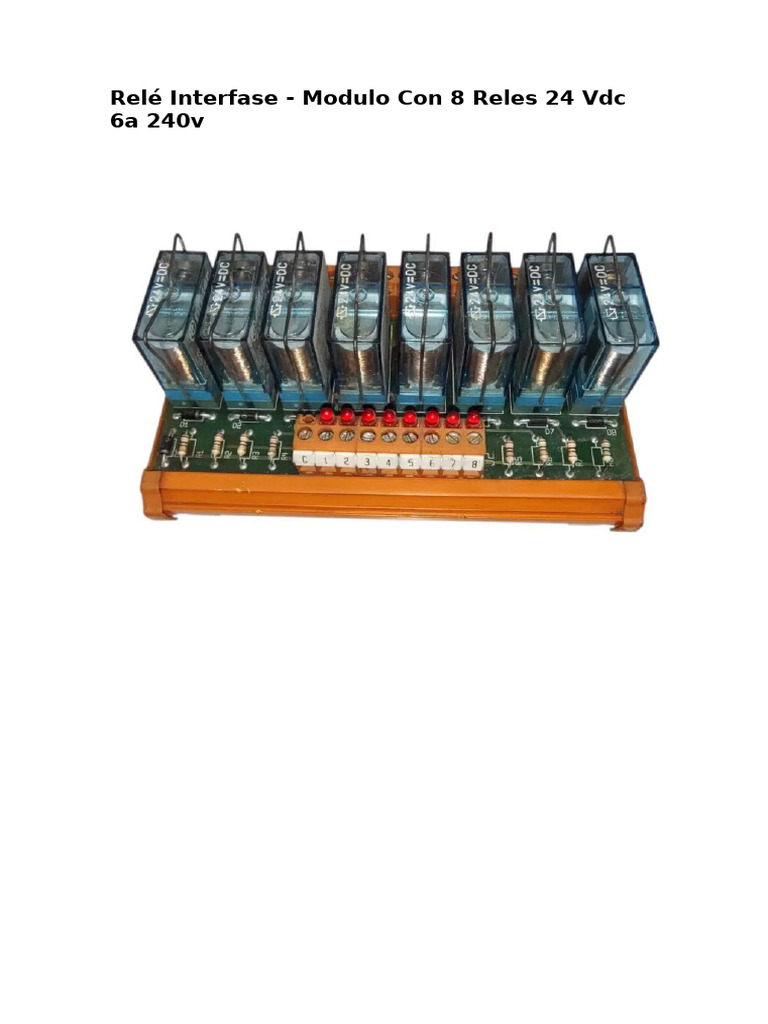 Relé Interfase | PDF
