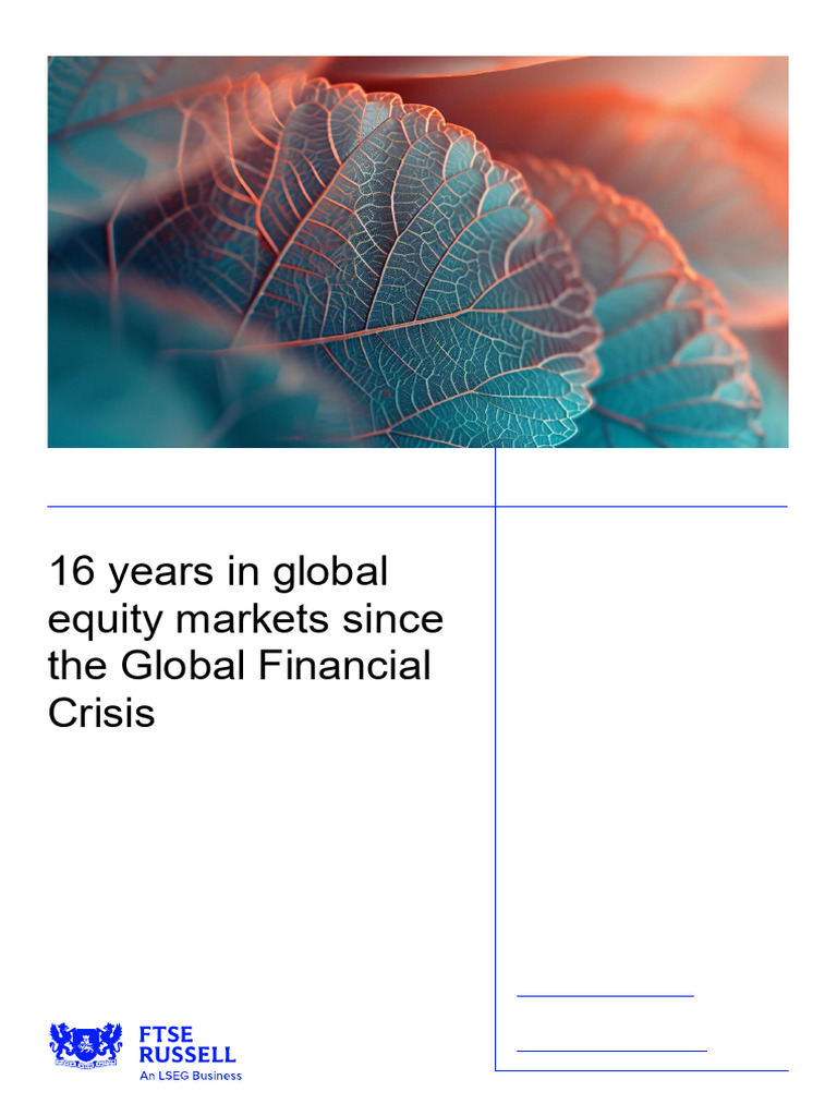 Global Equity Market Trends 2008-2024 | PDF | Investing | Stock Market