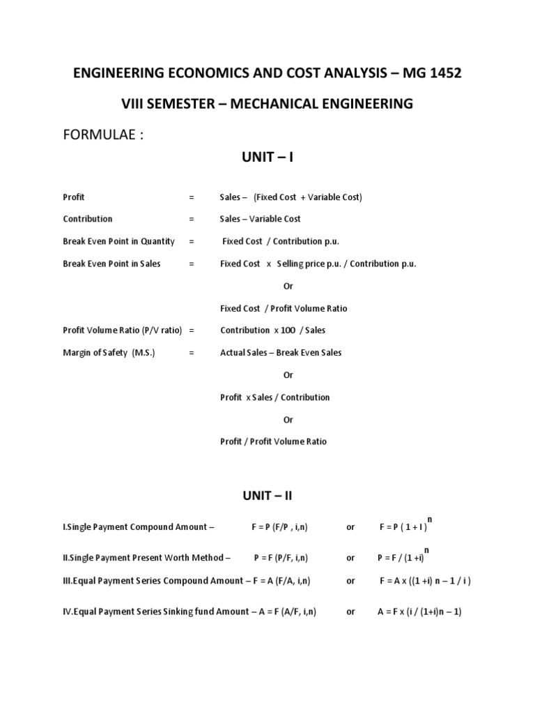 Engineering Economics and Cost Analysis | PDF | Economics | Depreciation