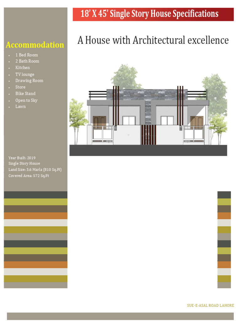 LHE1 Single Story Home Specification Sheet (Final) | PDF | Bathroom | Paint