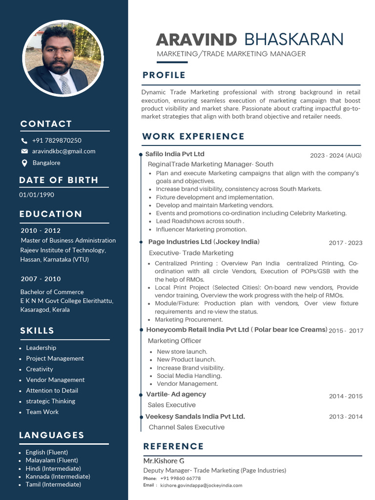 Updated CV - Aravind Bhaskaran | PDF | Business