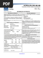 Acrolon-355 187... 900 12.01.2023 | PDF | Poliuretano | Tinta