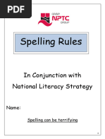 Year 11 Spelling List | PDF