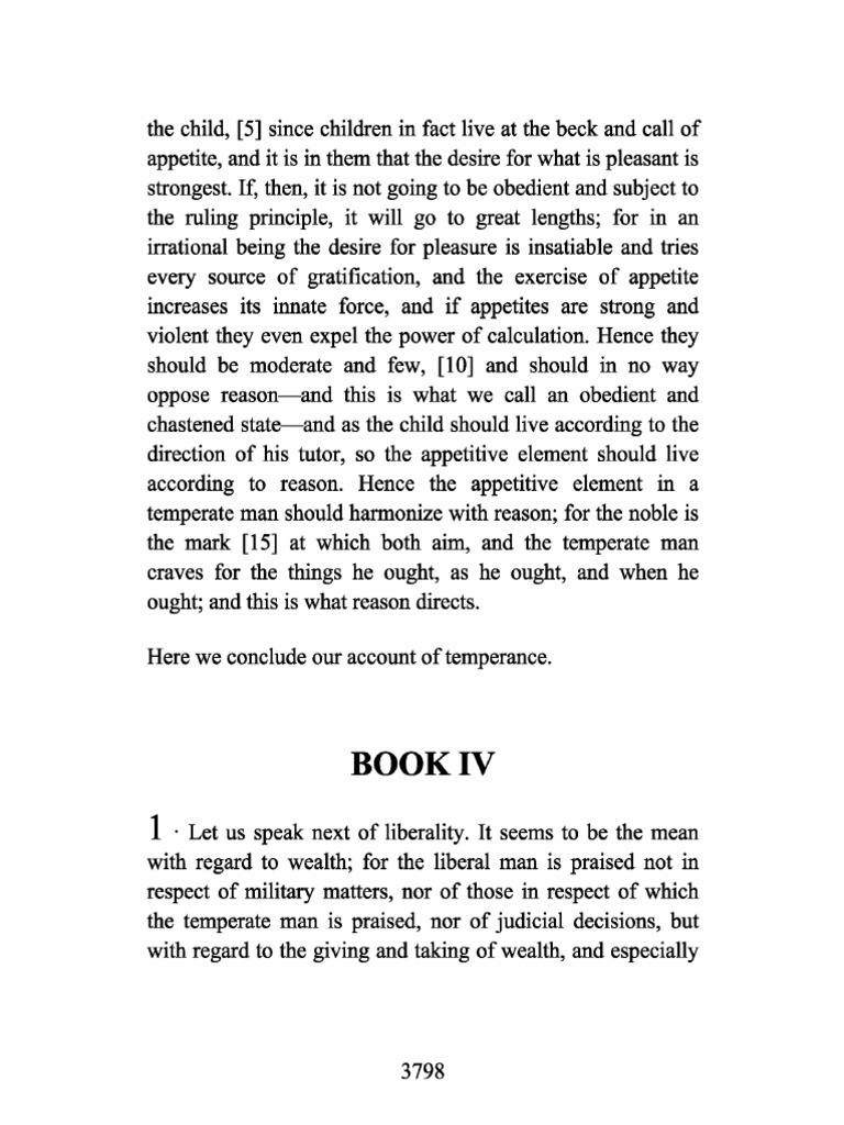 Understanding Temperance and Liberality | PDF
