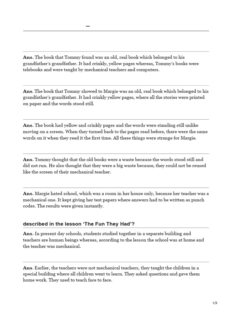 Beehive Stories Chapter Wise Imp Exam Questions | PDF