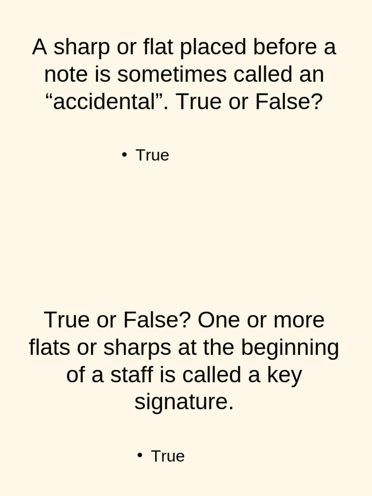 Understanding Key Signatures and Accidentals | PDF