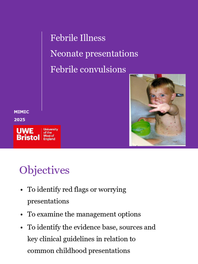Mimic Febrile Child 2025 | PDF | Fever | Infants