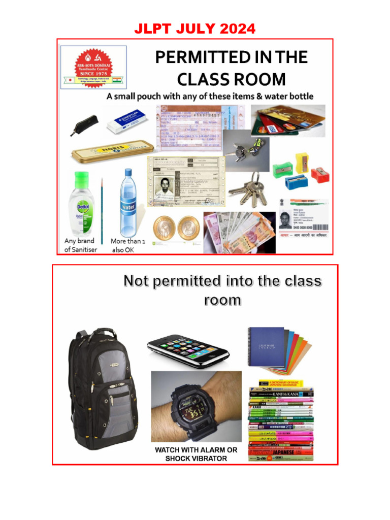 004 - Things Permitted & Not Permitted and Infractions | PDF