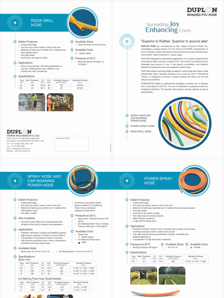 Duplon Spray Hose | PDF