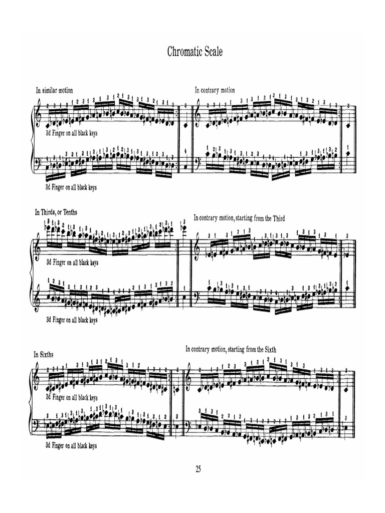 13 Chromatic Scale-1517163751-93307381513 Chromatic Scale | PDF