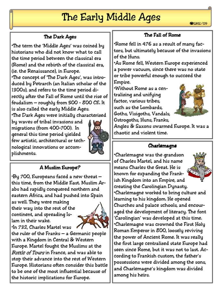 Early Middle Ages and Feudalism Readings | PDF | Charlemagne | Middle Ages