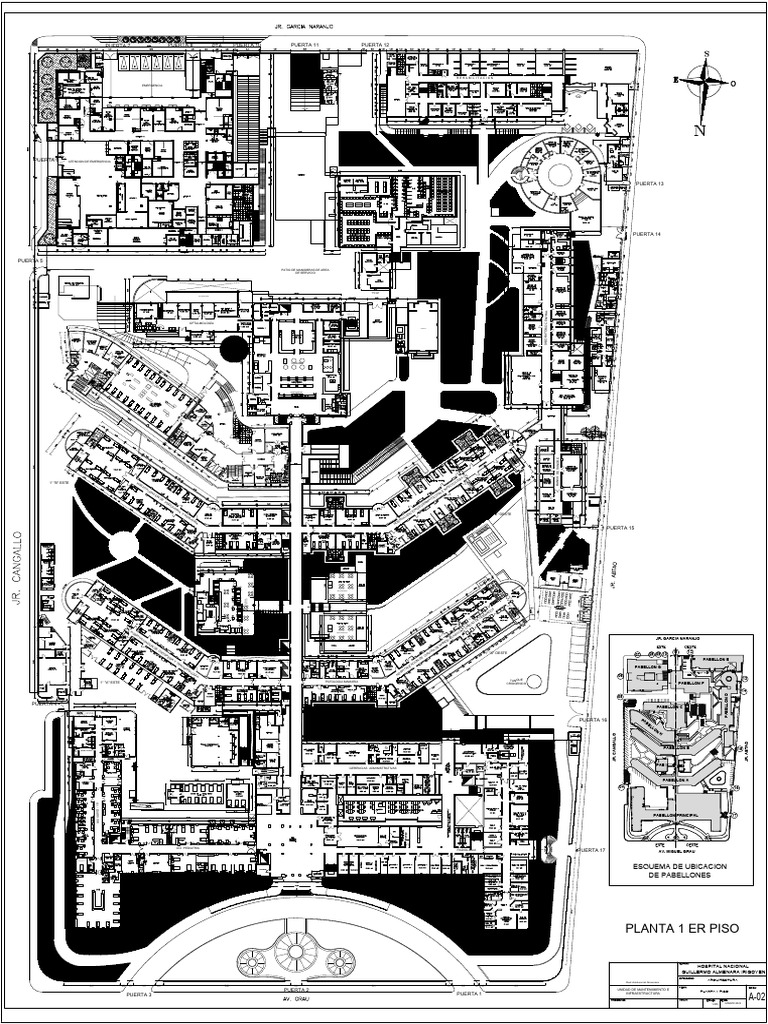 PLA-N°1 - PLANOS HOSPITAL ALMENARA-Layout2 | PDF
