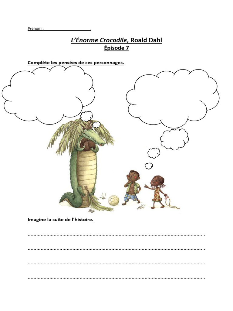 FE - L'énorme Crocodile 7 | PDF