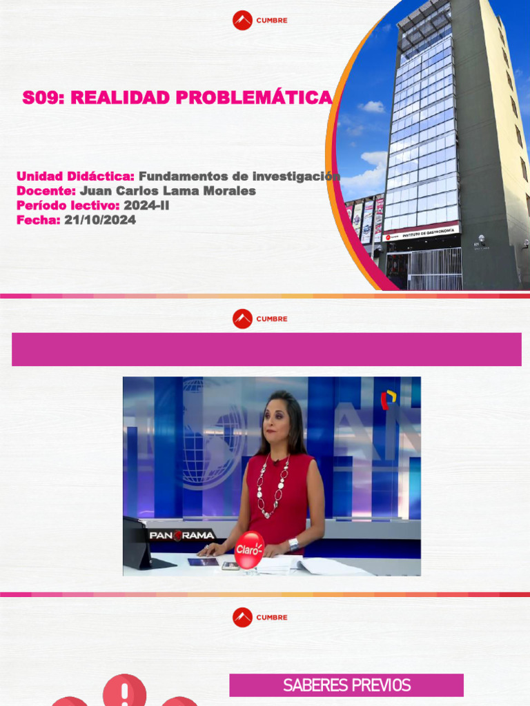 Realidad Problematica | PDF