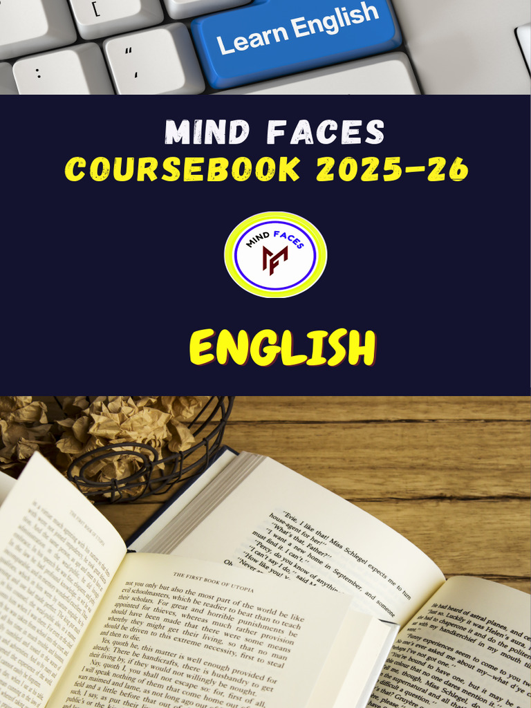 English Coursebook 2025-26 (Mind Faces) | PDF