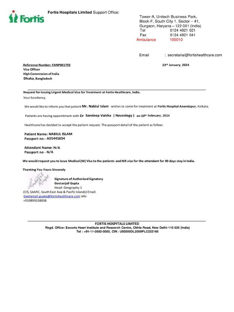 NABIL APPOINMENT FORTIS | PDF