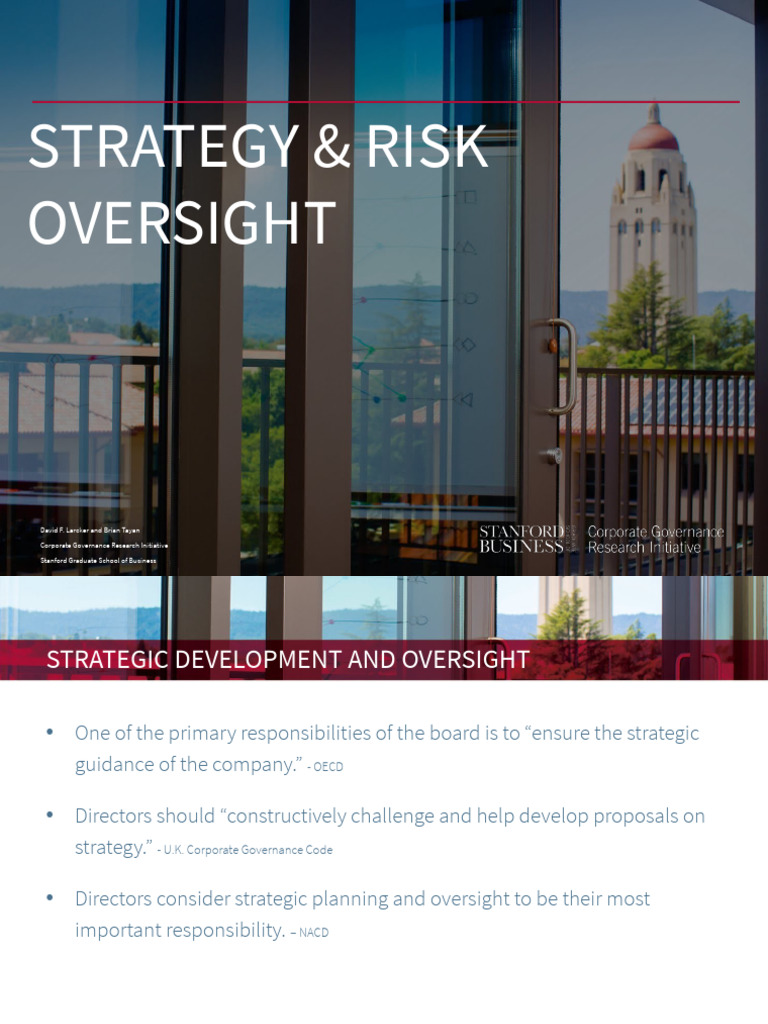 06 Strategy and Risk.2e | PDF | Performance Indicator | Strategic ...