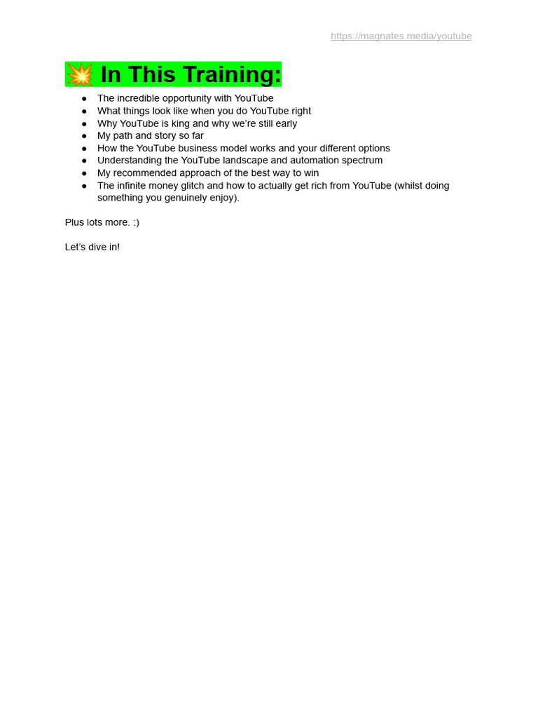2the Business Model That Will Make You Rich | PDF | You Tube | Brand