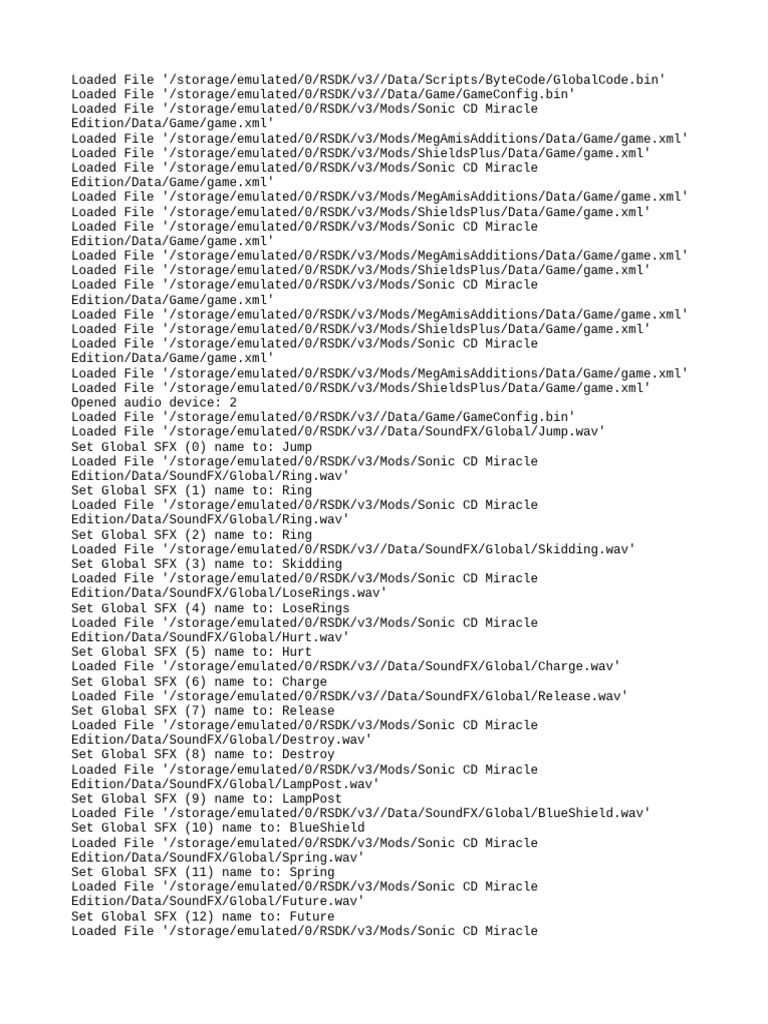 log | PDF | Text File | Computer File Formats