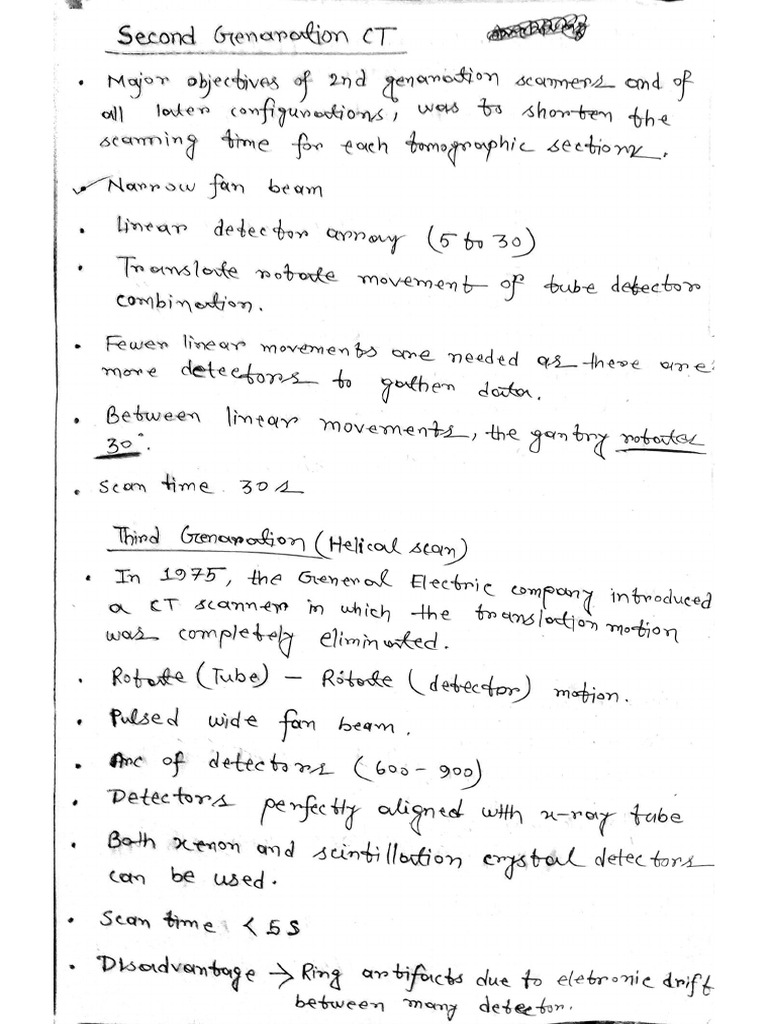 CT Physics Part 4 | PDF