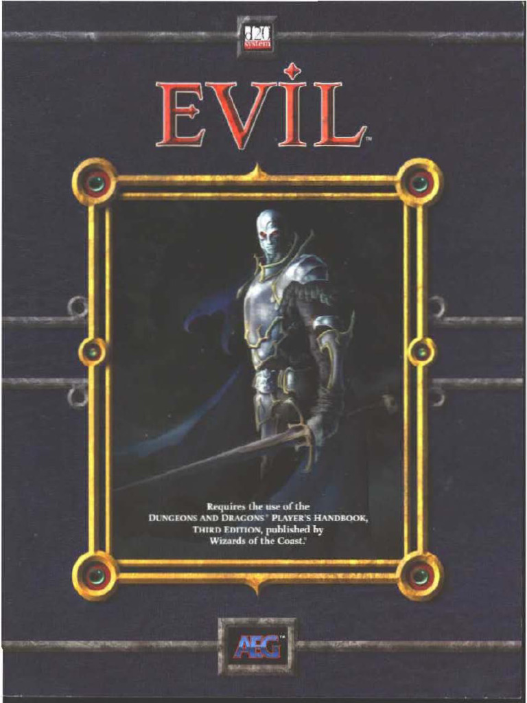AEG - Evil | PDF