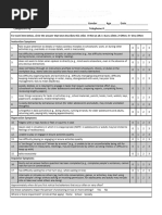 ADHD Adult Initial and FollowUp Questionnaire | PDF | Attention Deficit ...