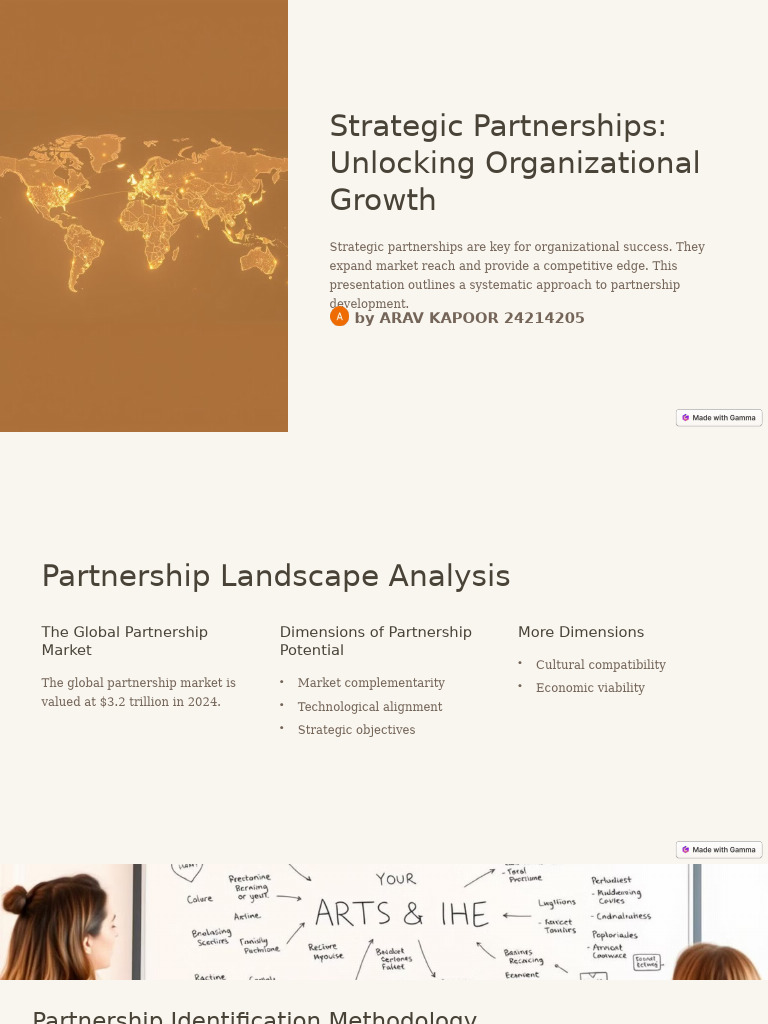 Strategic Partnerships Unlocking Organizational Growth | PDF | Risk ...