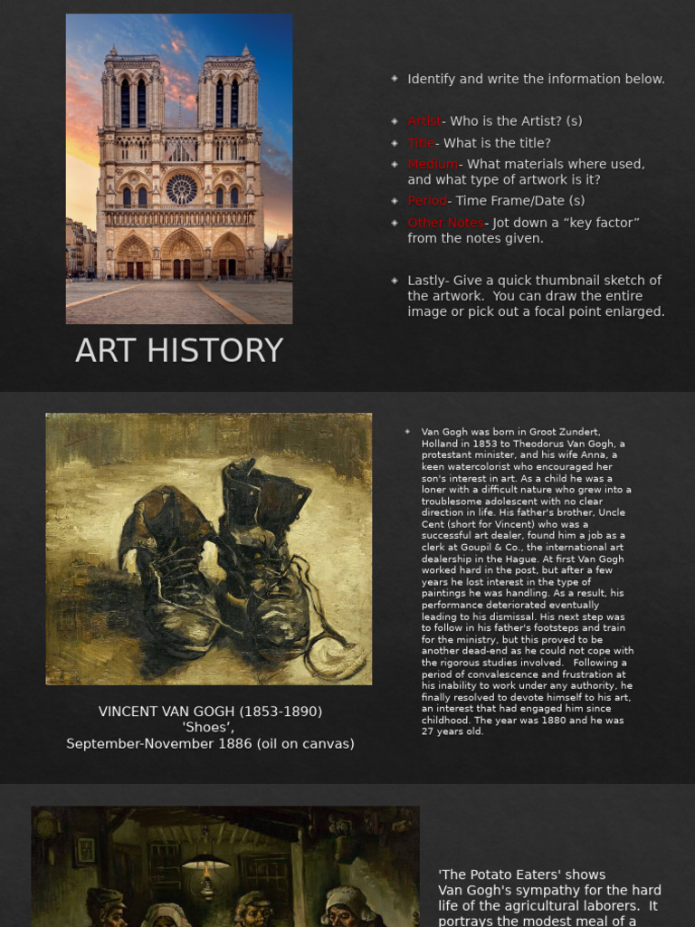 Art History Slides Warm-Up 5 | PDF | Cubism | Renaissance