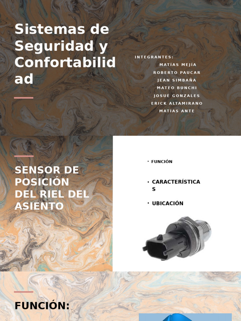 Sensor de Posición Del Riel Del Asiento | PDF