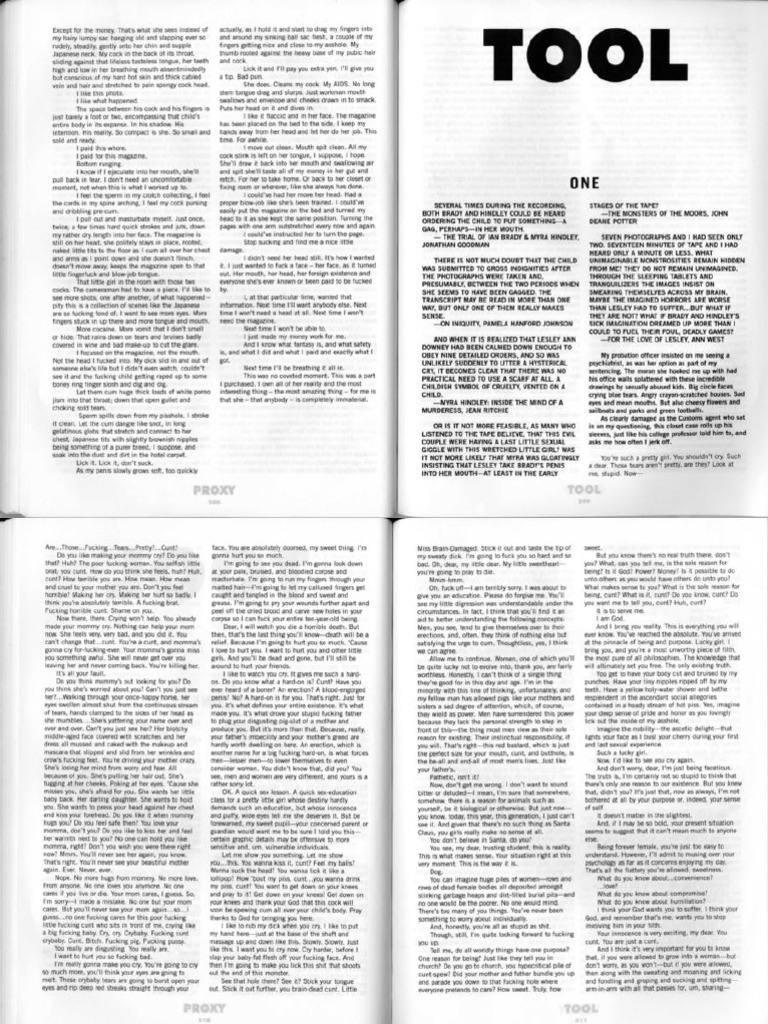 Peter Sotos - Tool | PDF