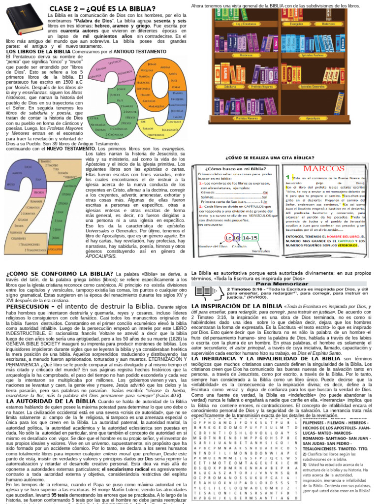 Clase 2 Conectados | PDF | Biblia | Iglesia cristiana