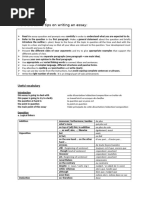Essential French Essay Phrases | PDF | Languages
