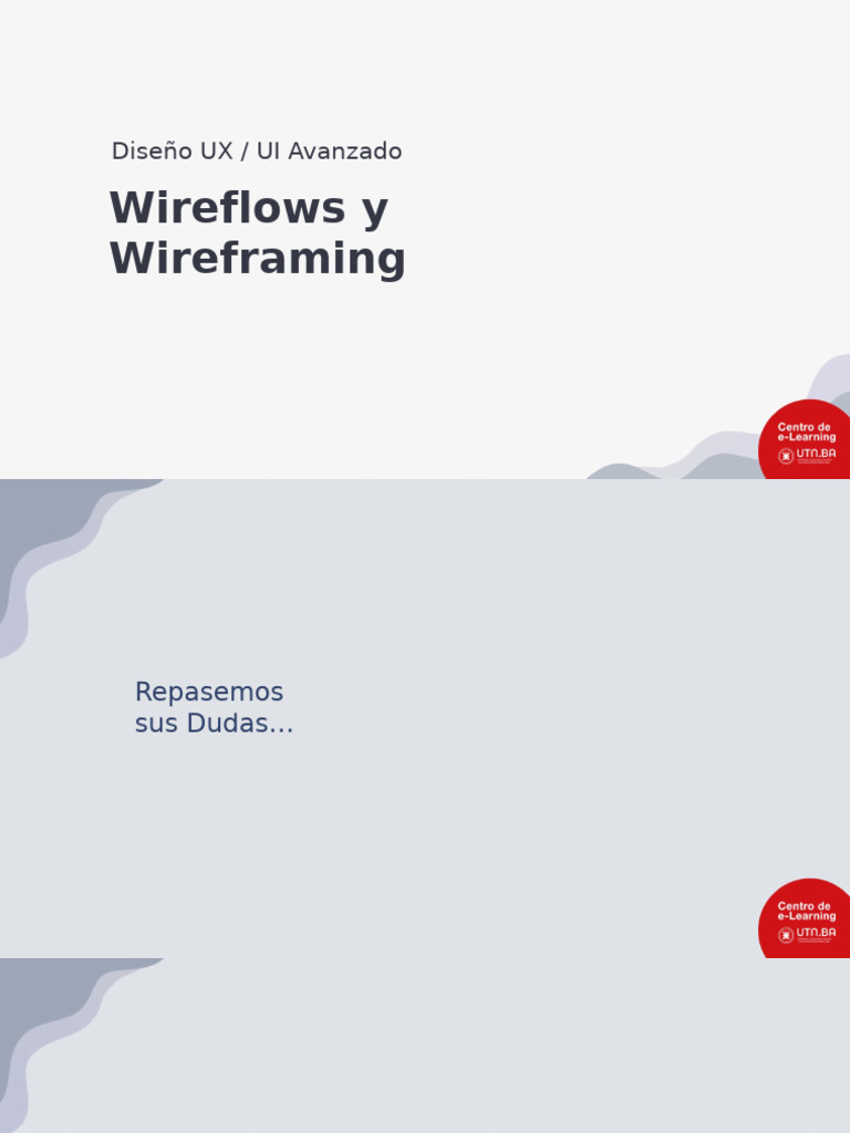 UX UI AV - Clase 25 - Wireflows y Wireframing | PDF | Diseño | Informática