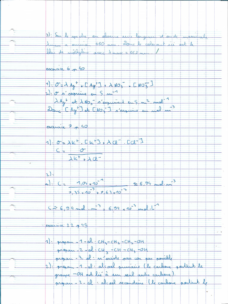 Exercice 6 Et 7 p40 + Exercice 22 p44 | PDF