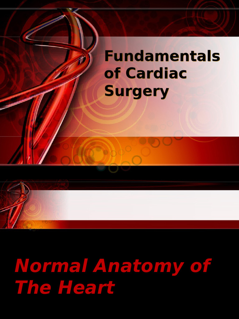 Fundamentals of Cardiac Surgery | PDF | Heart Valve | Coronary Circulation