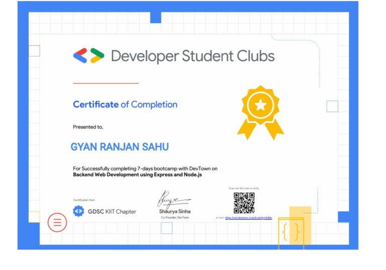 Developer Student Clubs Devtown | PDF