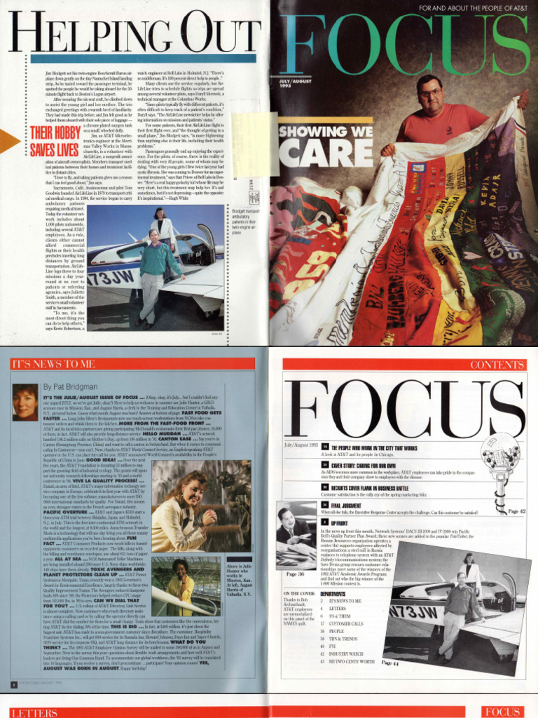 AT&T Focus July/Aug 1993 | PDF