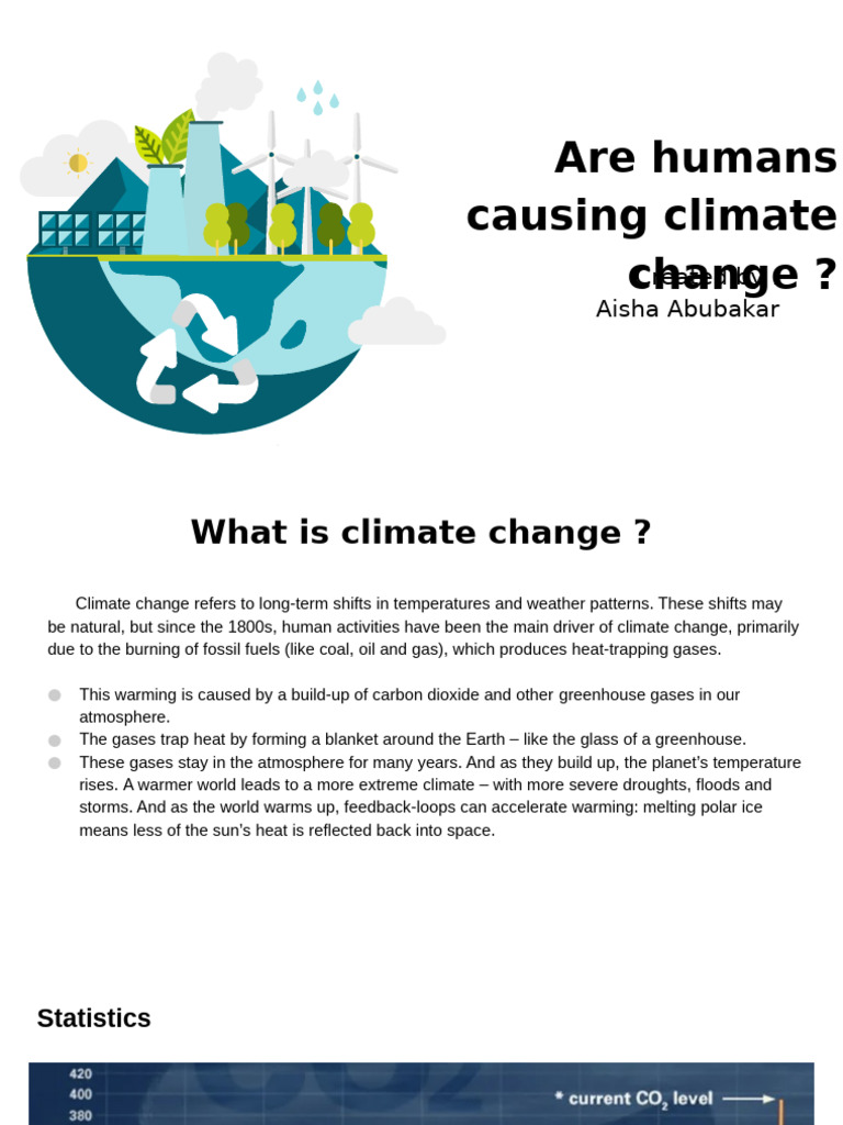 Biology - Ecology Aisha | PDF | Climate Change | Climate