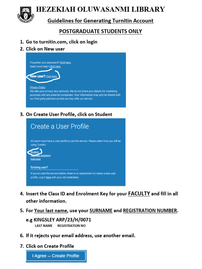 Generating Turnitin Account (1) | PDF
