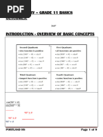 GRADE 10 - Trigonometry Graphs | PDF