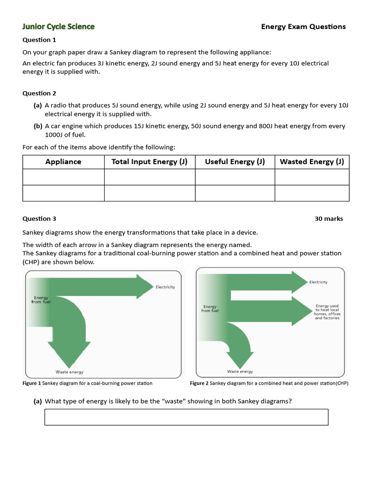 JC_Energy_Exam_Qst | PDF