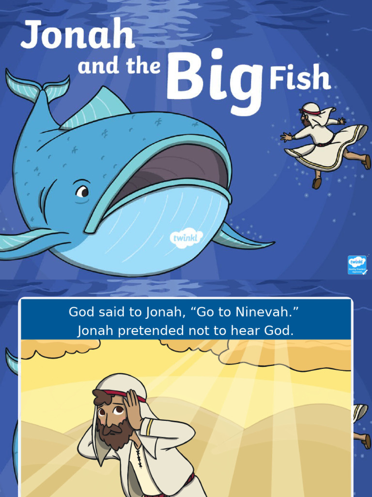 Jonah and the Big Fish Story | PDF