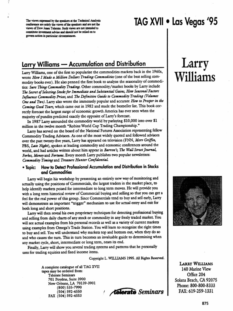 Larry Williams | PDF