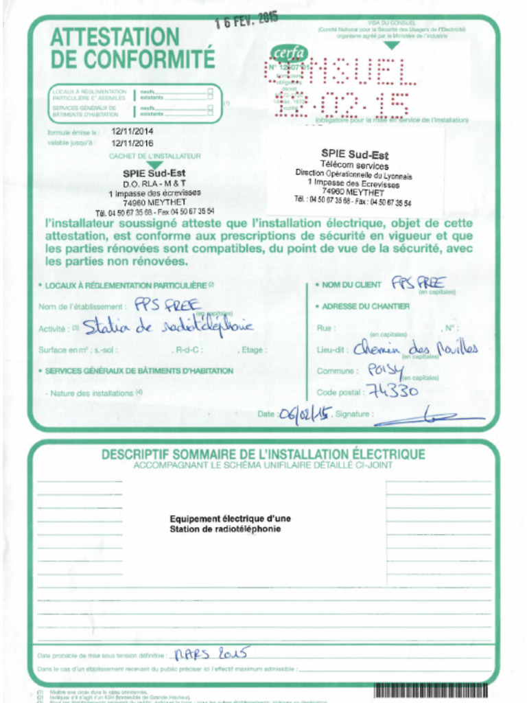 Consuel Valide | PDF