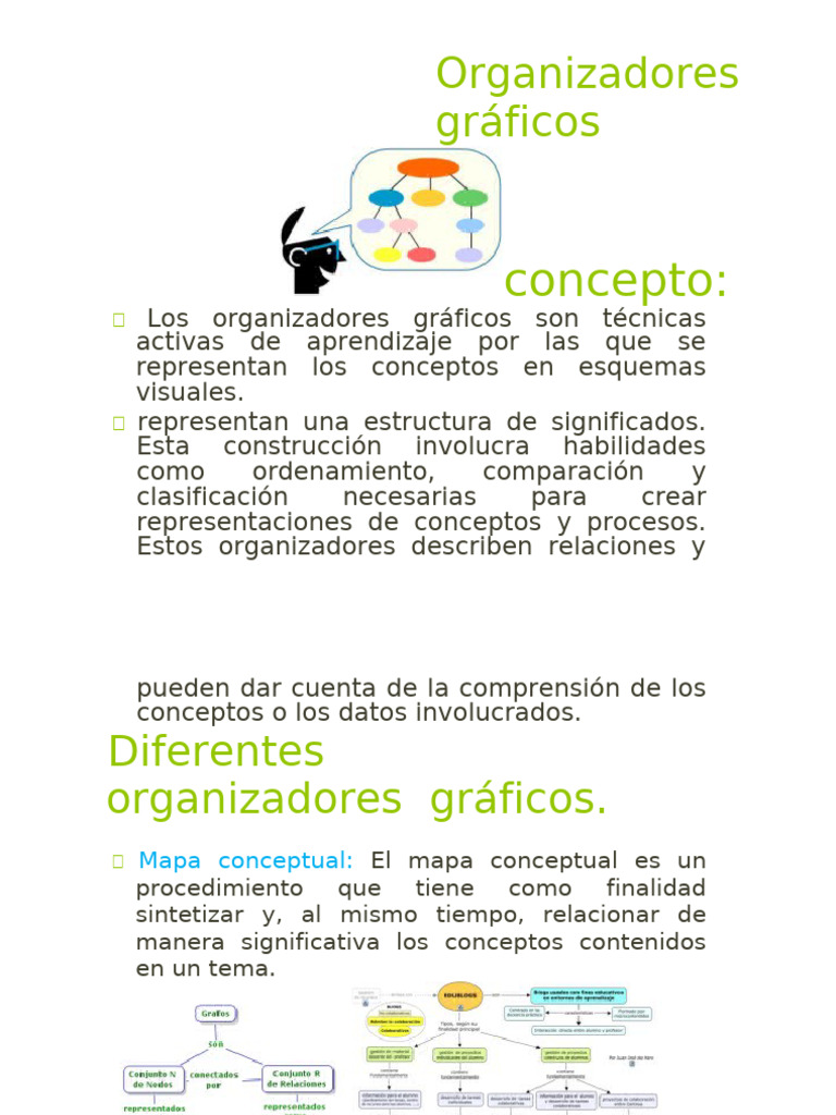 Ejemplos de Organizadores Gráficos | PDF