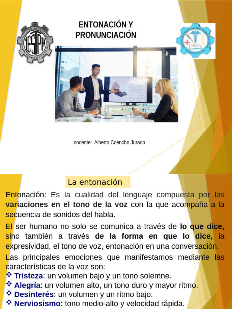 Entonación y Pronunciación | PDF | Ritmo | Fonética