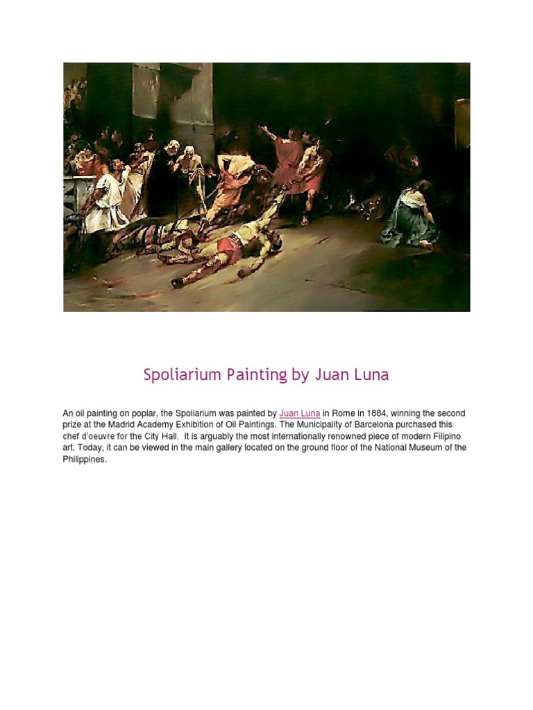 Spoliarium Painting by Juan Luna | Download Free PDF | Harry Potter ...